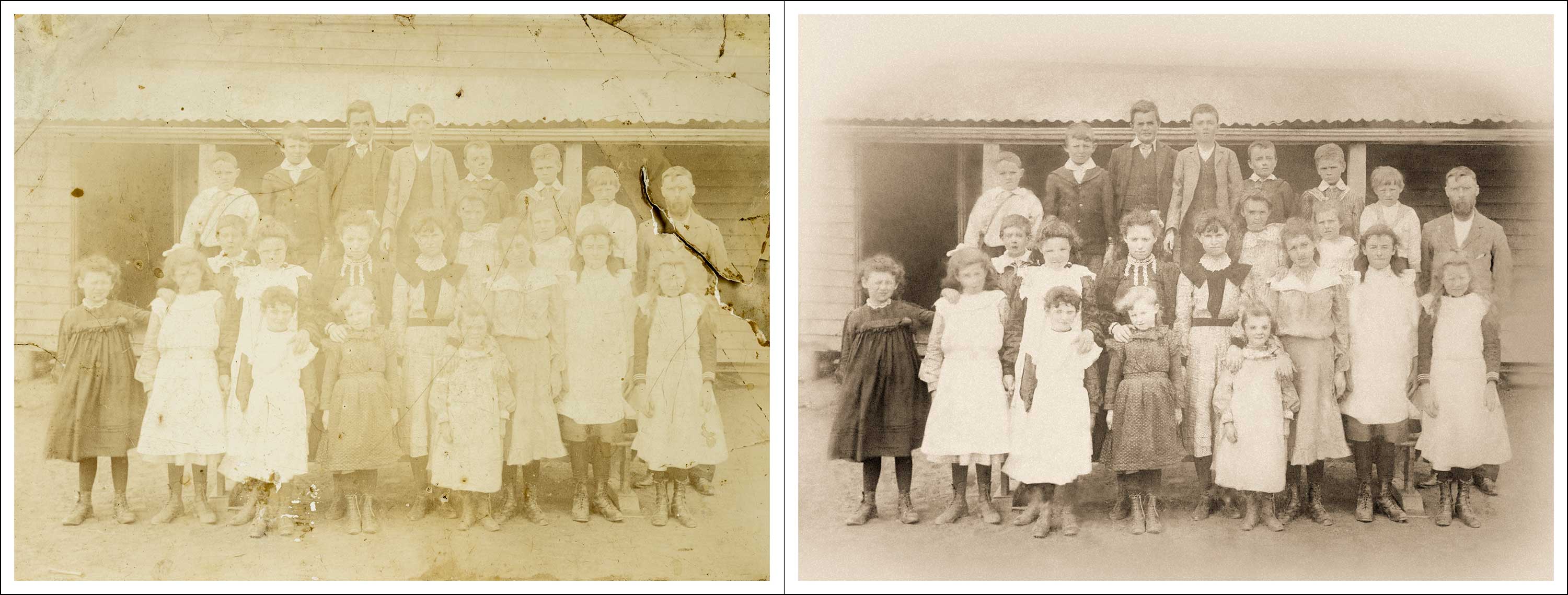 Faded photographs. – Peter King Photo Restoration